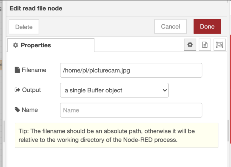 Node-RED-read-file | אינטרנט ישראל